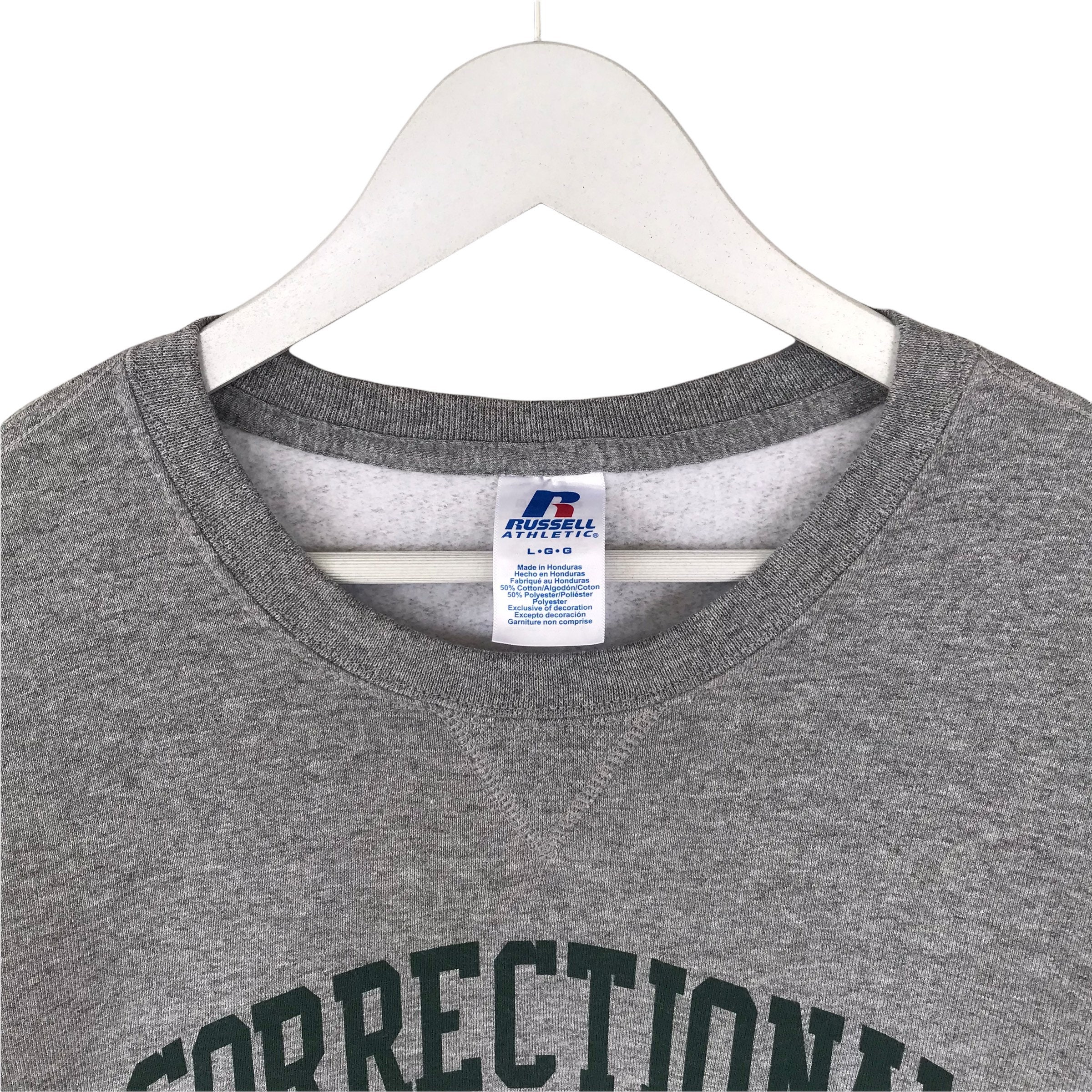 Vintage Correctional Cdcr Academy Green Sweatshirt Size Large ...