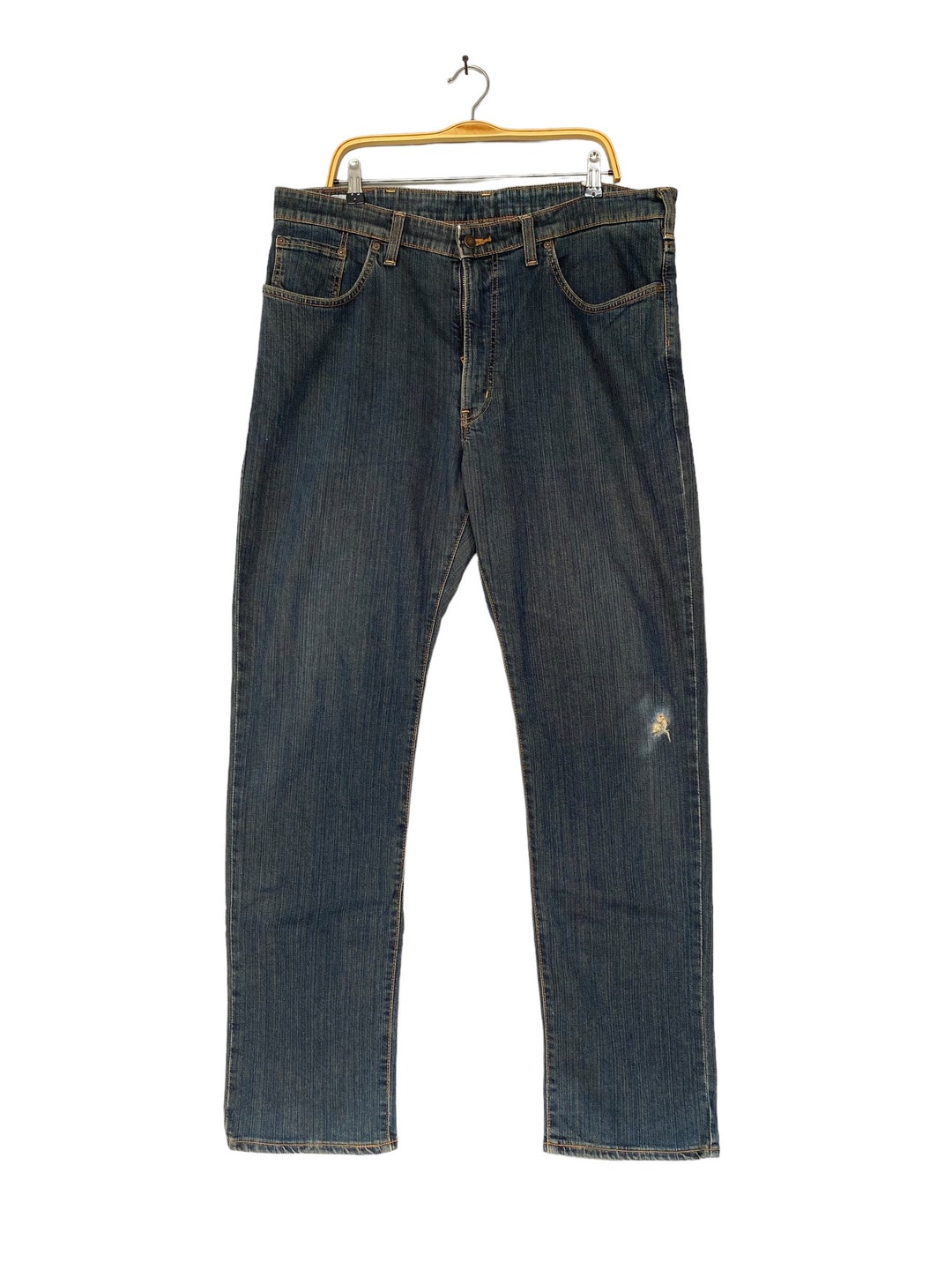 Vintage Edwin Soft-flex Black Denim Size 39 Edwin Zipper Fly Demim Edwin Distressed Vintage ...