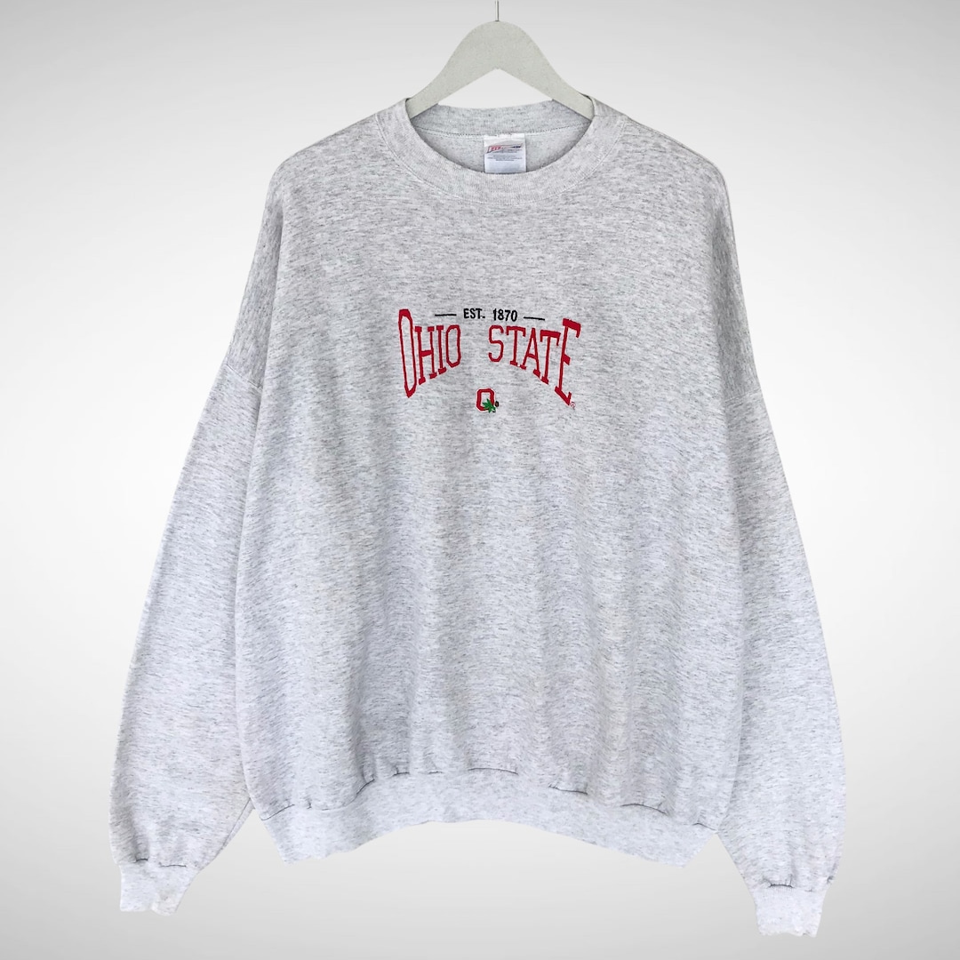 Vintage Ohio State Buckeyes Grey Sweatshirt Oversize 3XL Ohio - Etsy