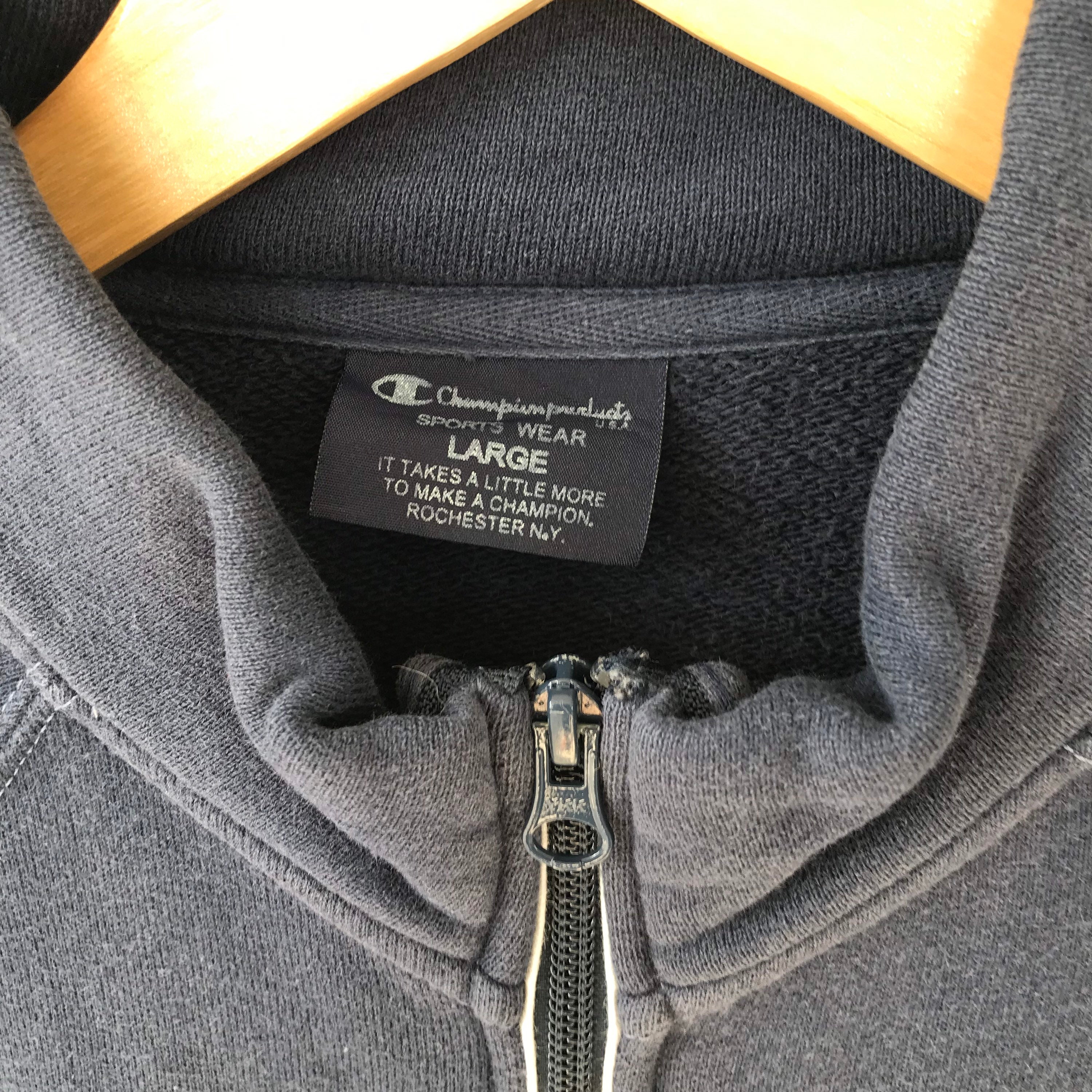 Vintage 00s Champion Colour Block Sweatshirt Size Large Champion ...