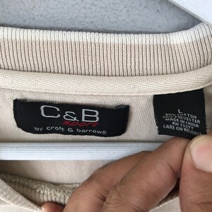 Vintage Croft&barrow Biglogo Embroidered Sweatshirt Pullover - Etsy