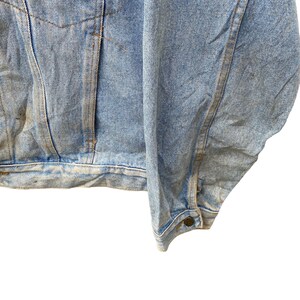 Vintage 90s Wisco Light Blue Jacke Size Xlarge Wisco Trucker Button ...