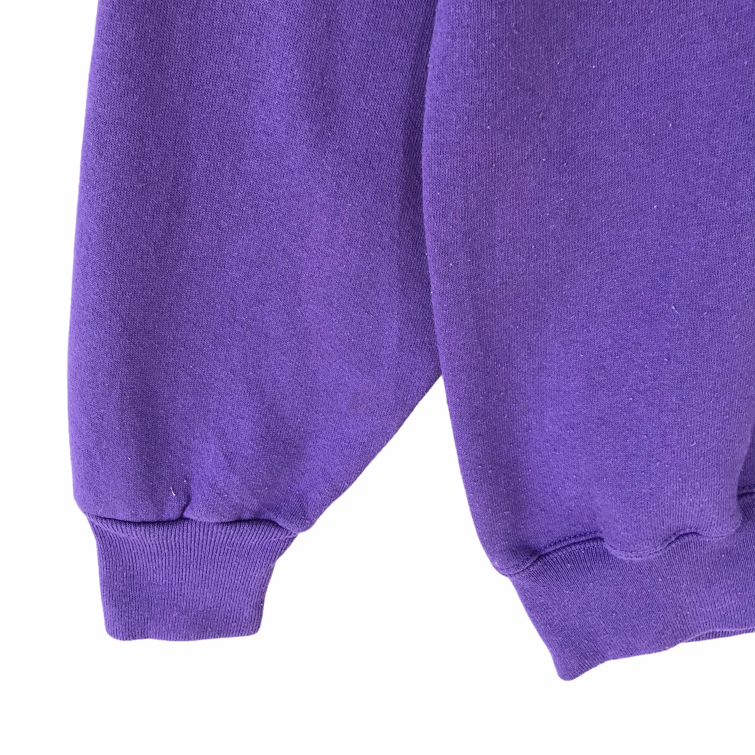 Vintage Hanes Heavy Weight Blank Purple Sweatshirt Size Xlarge - Etsy