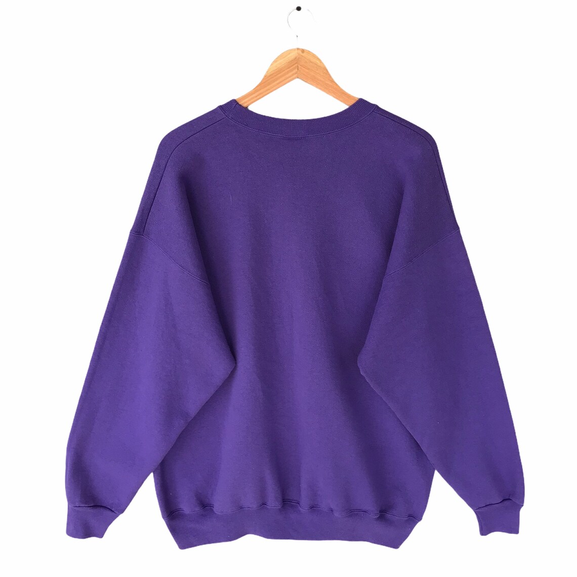 Vintage Hanes Heavy Weight Blank Purple Sweatshirt Size Xlarge - Etsy