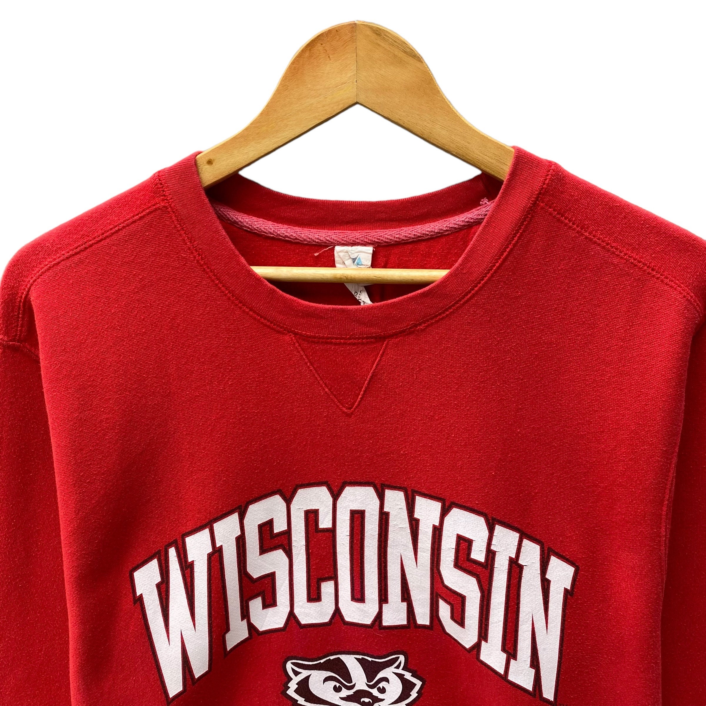 Vintage Wisconsin Badgers Sweatshirt Wisconsin Crewneck - Etsy