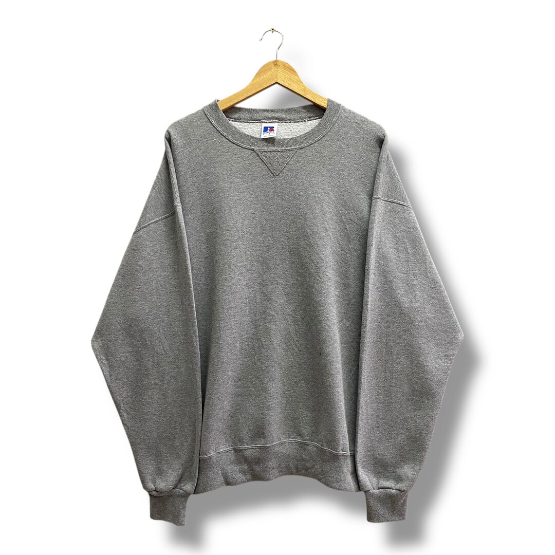 Vintage Russell Athletic Black Sweatshirt Russell Athletic Crewneck ...