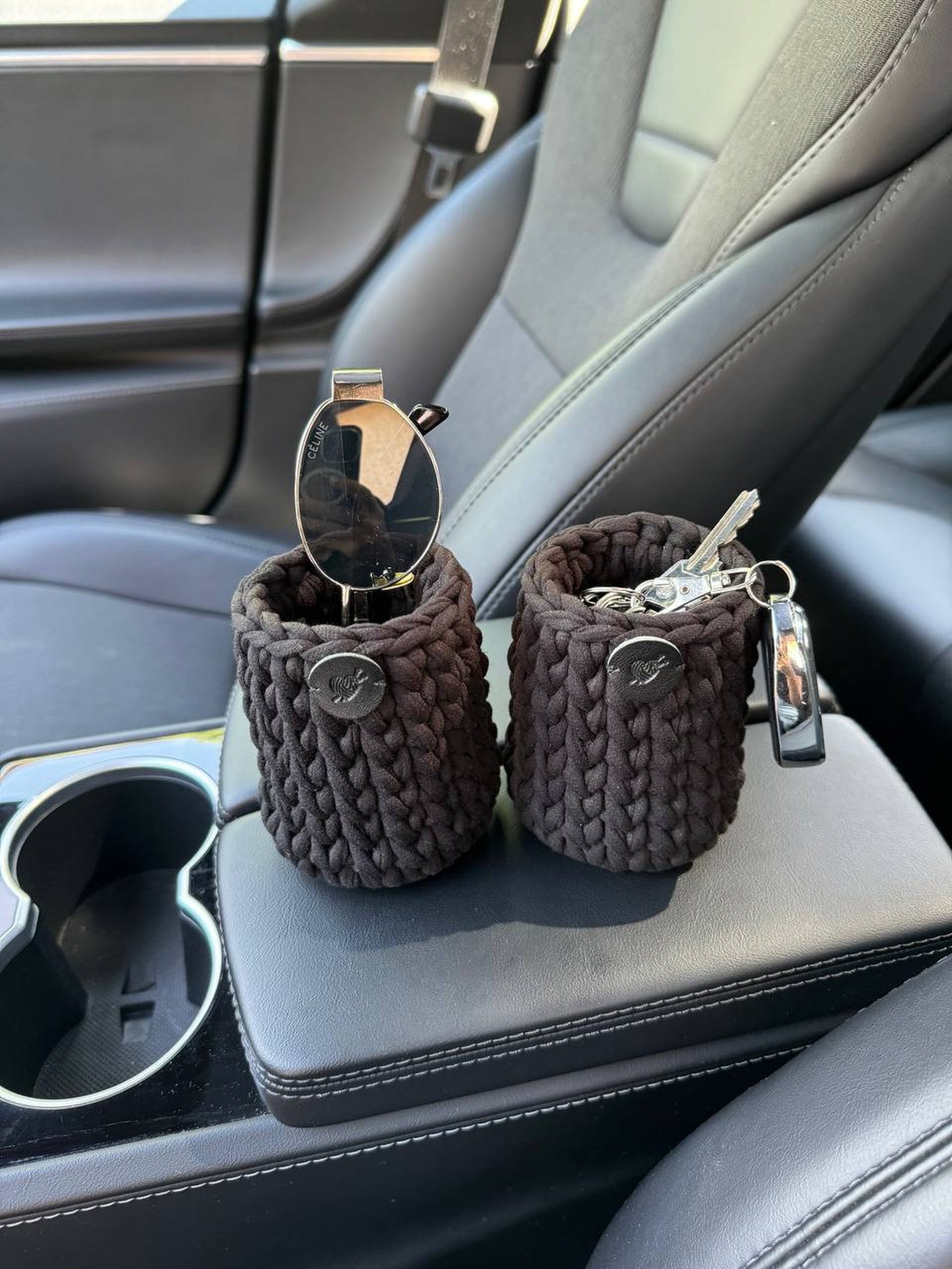 Car Eyeglasses Holder, Glasses Holder, Car Cup Holder, Sunglass Caddy ...