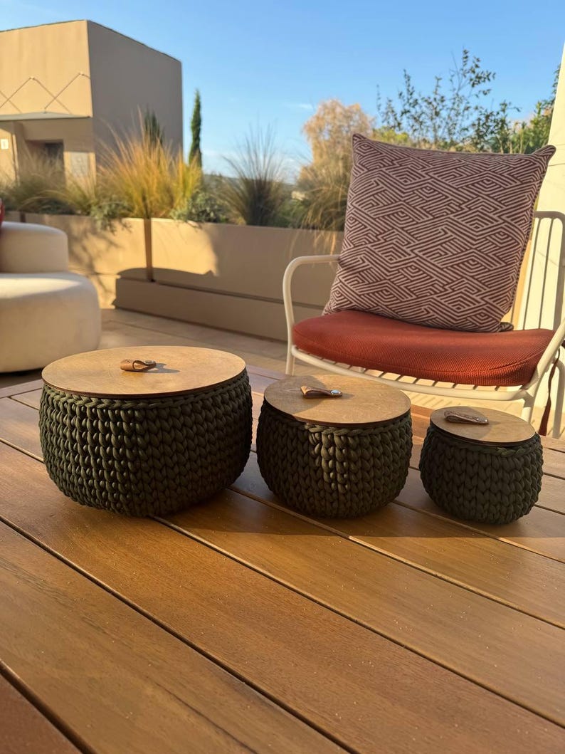 Cute Basket With Lid, Small Round Organizer, Round Basket, Laundry ...