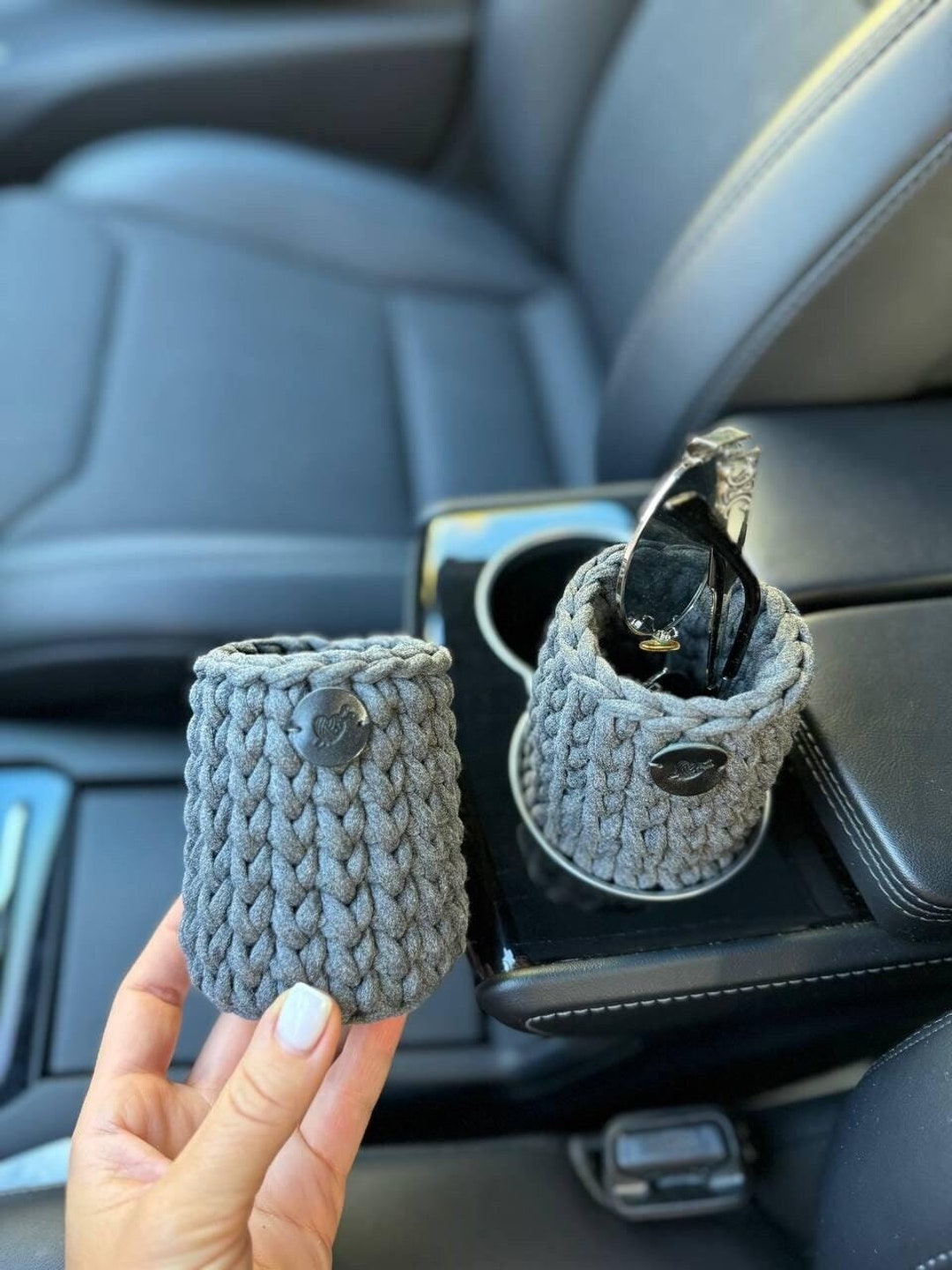 Soft Eyeglass Keeper, Crochet Mini Basket, Sunglass Holder, Christmas ...