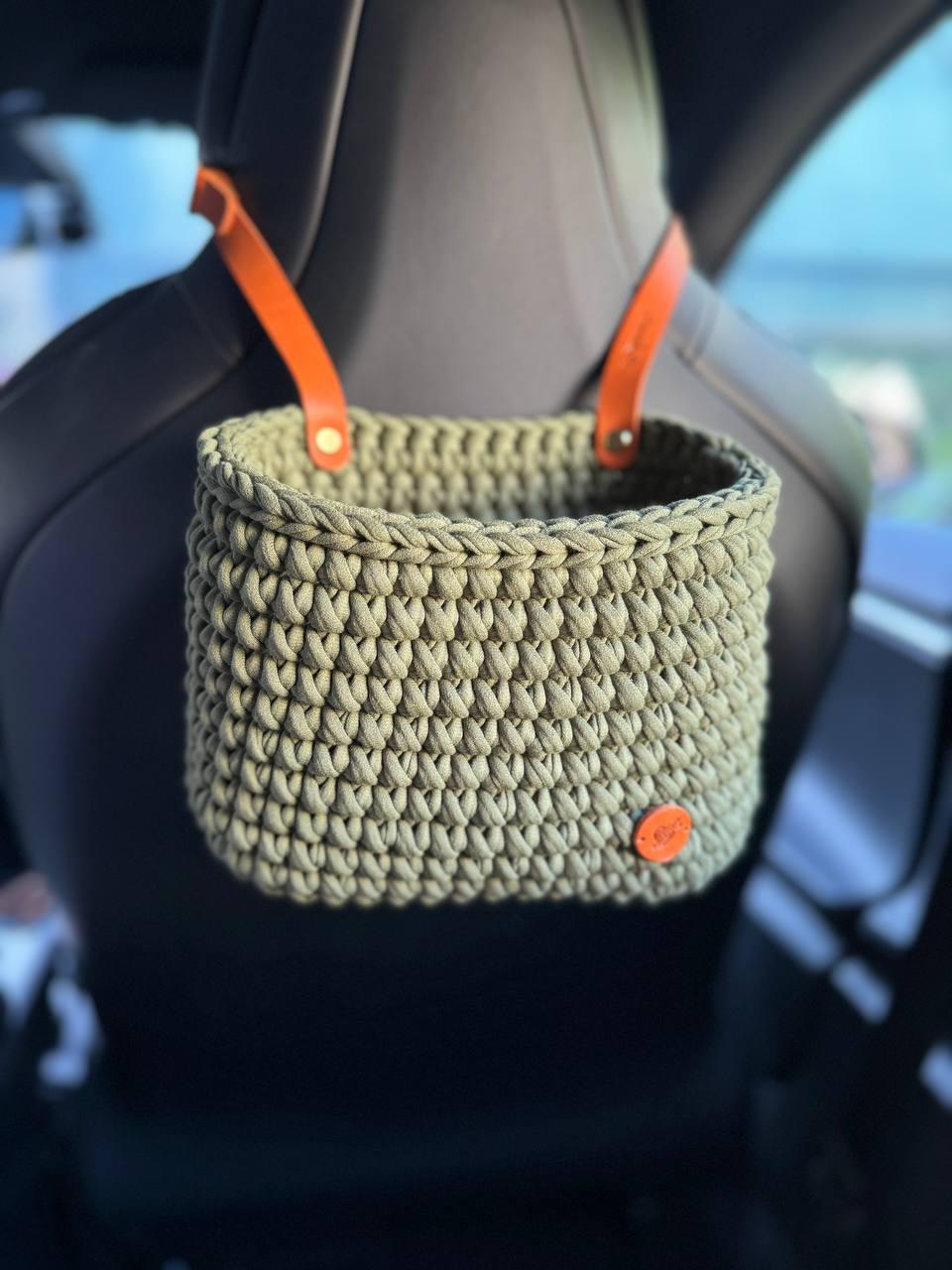 Hanging Car Bag, Car Interior Decor, Car Accessories, Car Trash Bag ...