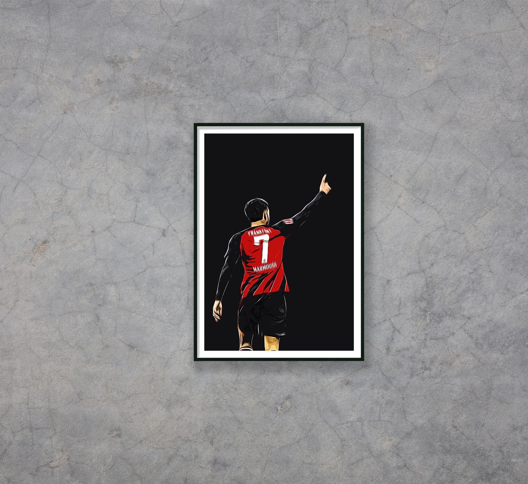 Marmoush Frankfurt, Poster, Football, Football Poster, Gift Idea ...