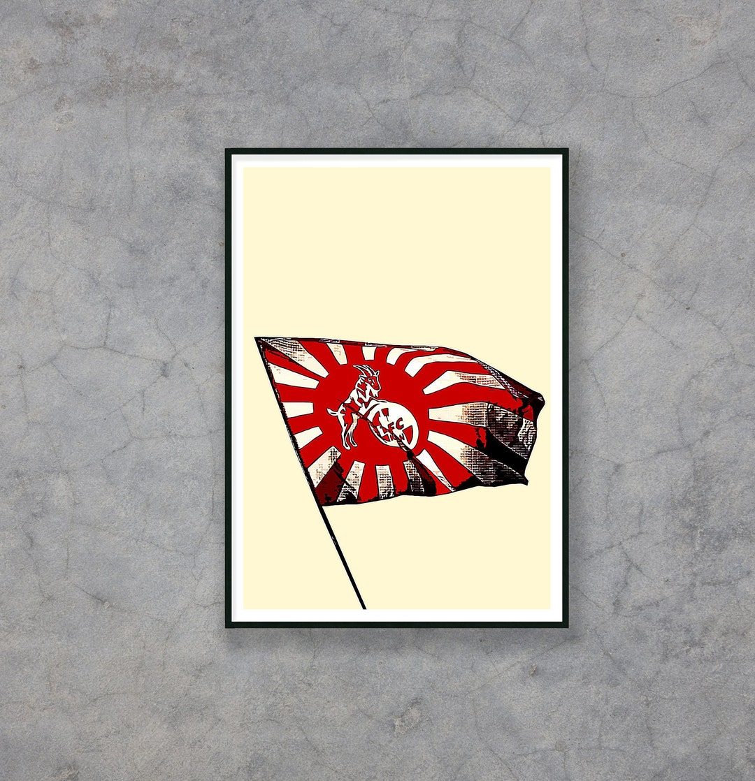 The Flag, Football, Poster, Design, Wall Decoration, Decoration, Fan ...