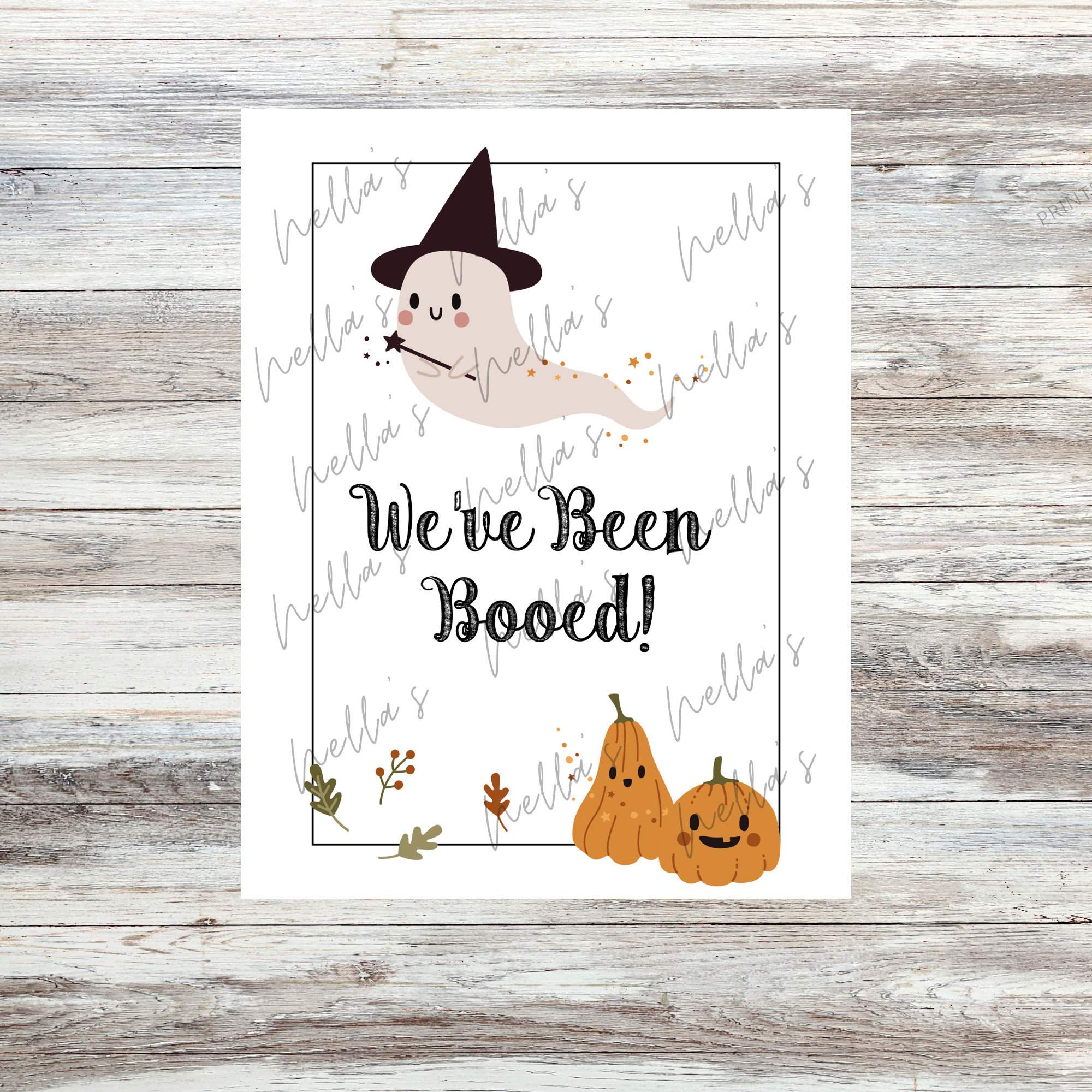 Printable Signs You've Been Booed Sign We've Been - Etsy