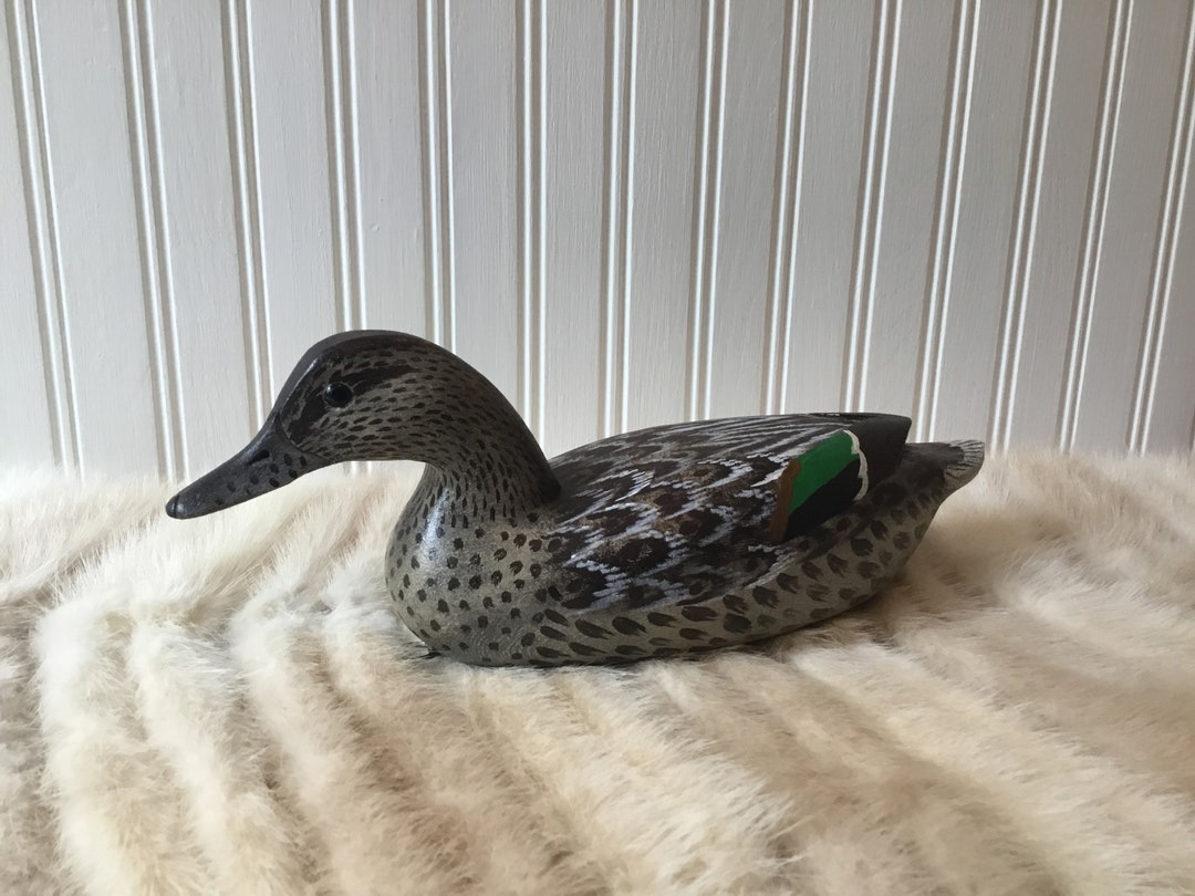 Charles Seidel Green Wing Teal Decoy, Charlie Seidel Decoy Duck, Artist ...