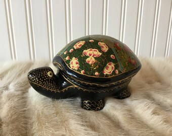 Paper Mache Turtle | Etsy