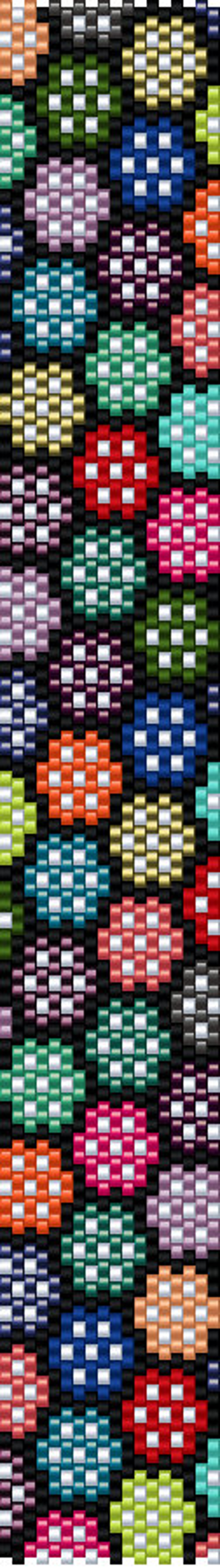 Even Count Peyote Bracelet Pattern for Bead Bracelet Even - Etsy