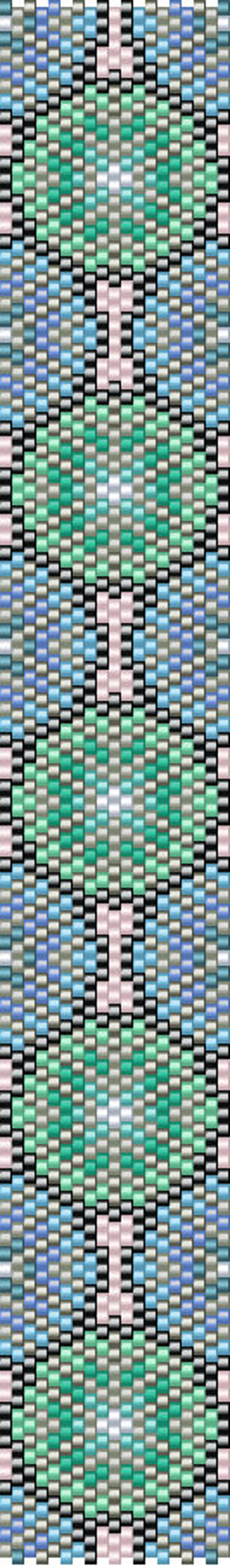 Peyote Patterns Odd and Even Count Peyote Bracelet Pattern | Etsy