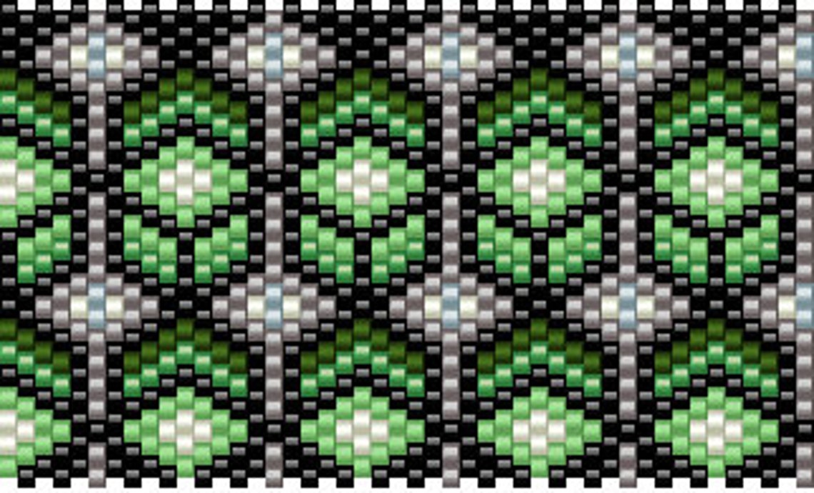 Beaded Pen Wrap Pattern Peyote Pen Wrap Pattern Seed Bead - Etsy