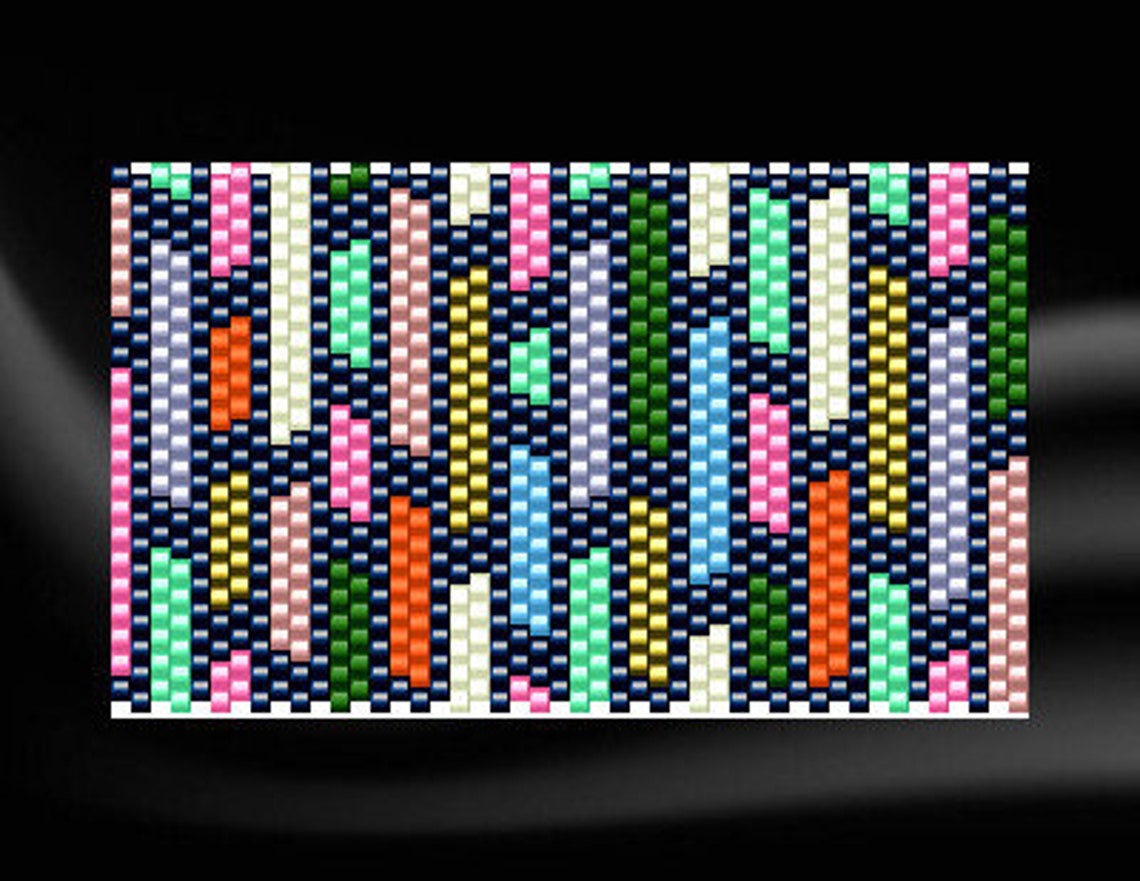 Beaded Pen Wrap Pattern Peyote Pen Wrap Pattern Seed Bead - Etsy