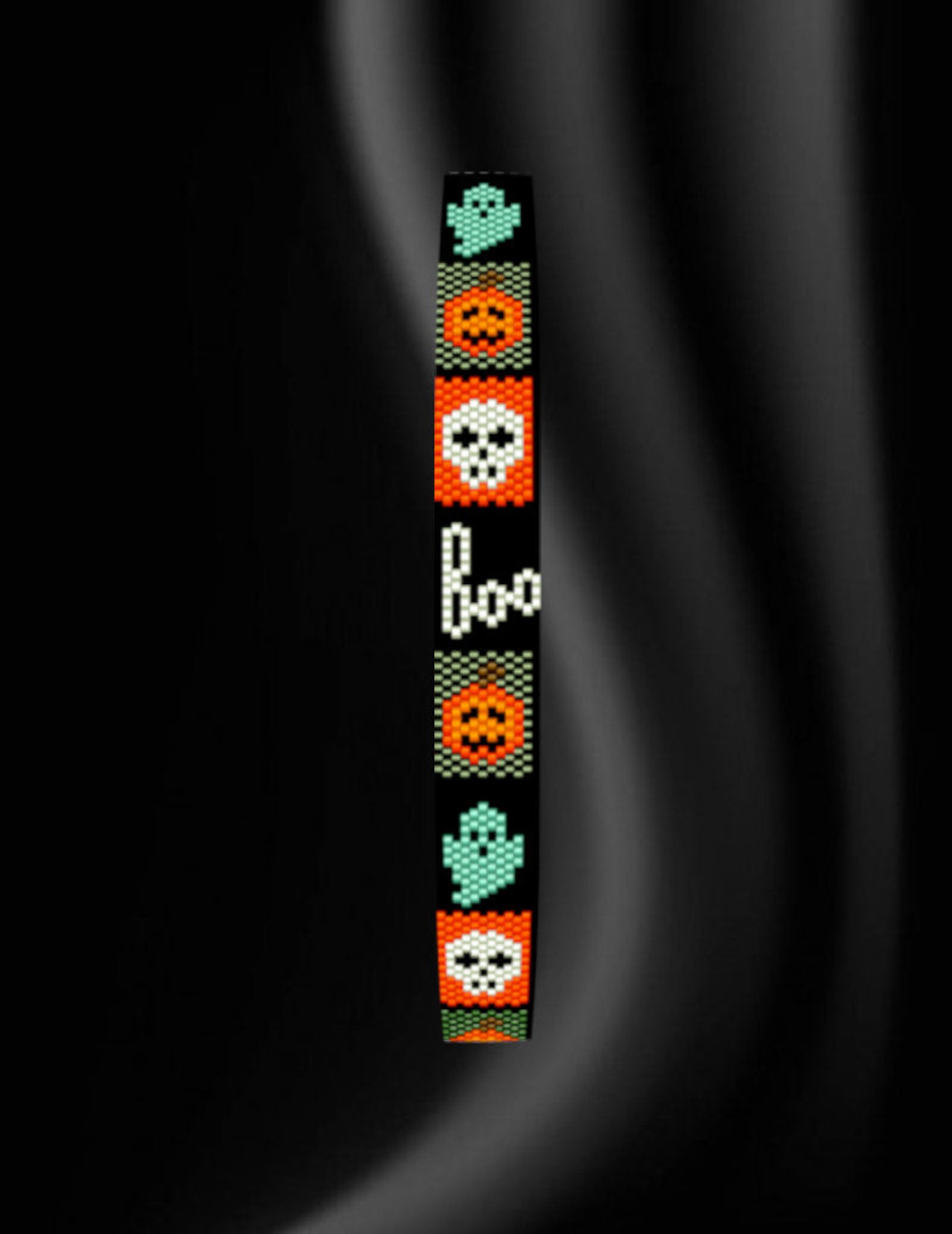 Peyote Halloween Bracelet Pattern Peyote Stitch Bracelet - Etsy