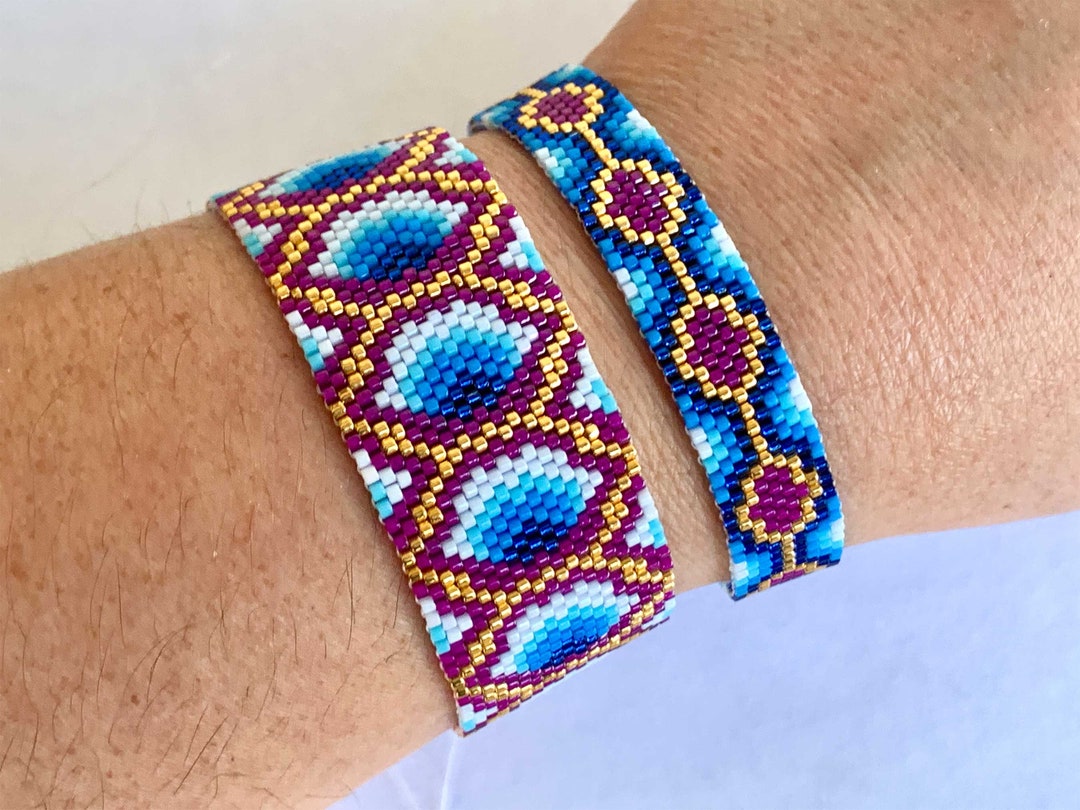 Peyote Bracelet Pattern, Peyote Pattern, Peyote Bead Pattern, Peyote ...