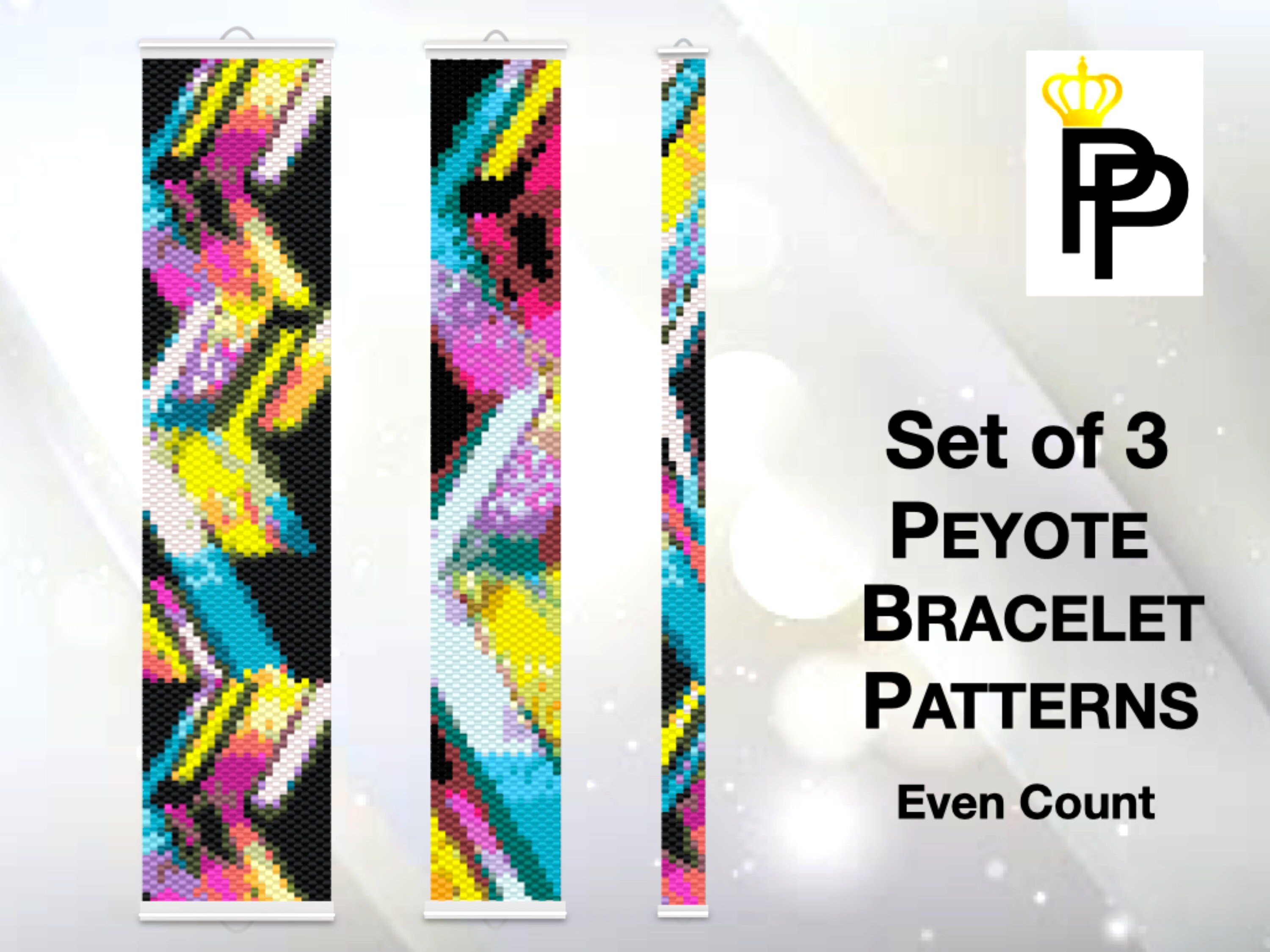 Even Count Peyote Bracelet Pattern Peyote Bracelet Pattern - Etsy