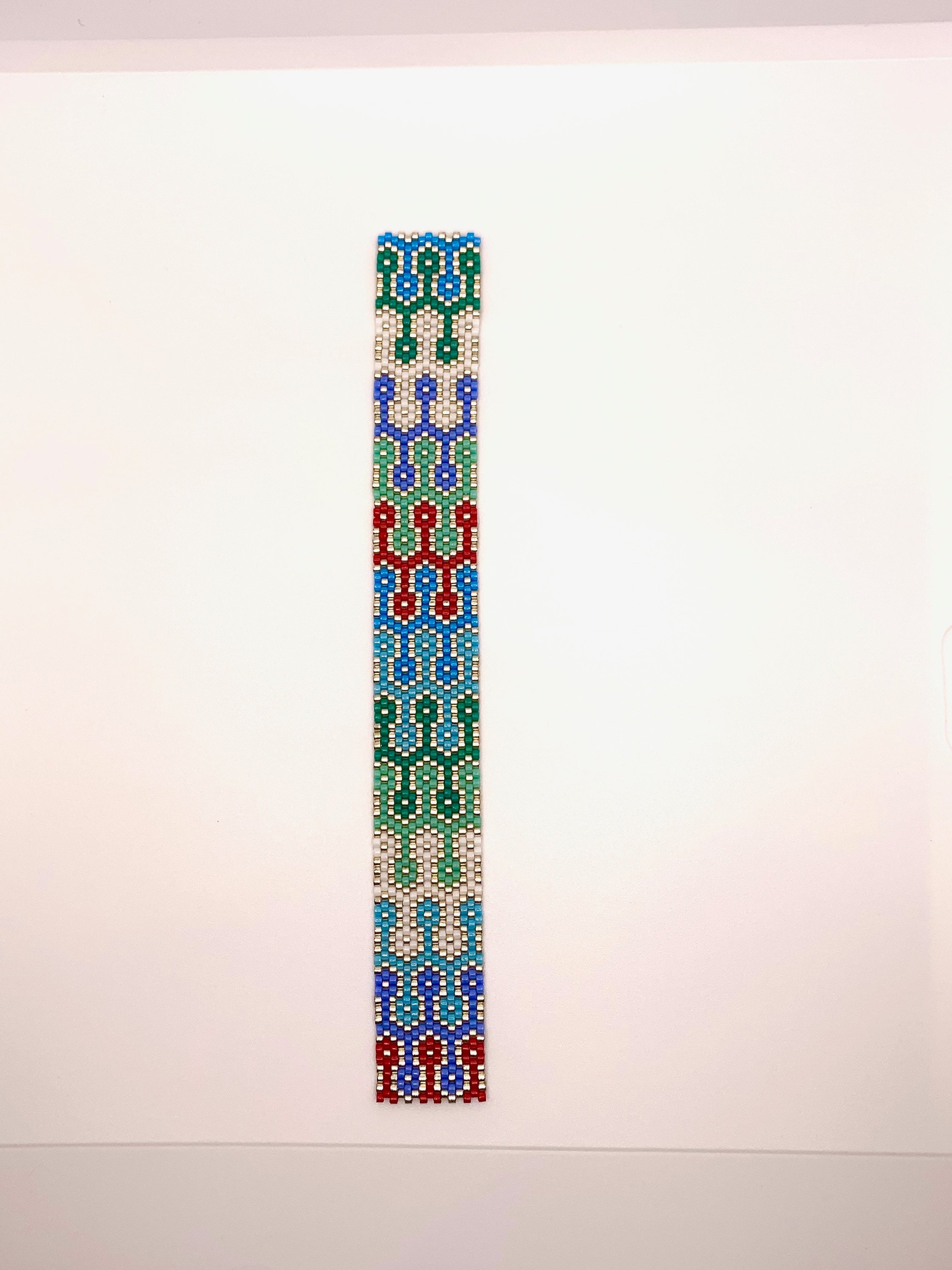 Peyote Bracelet Pattern for Bead Bracelet Peyote Stitch | Etsy