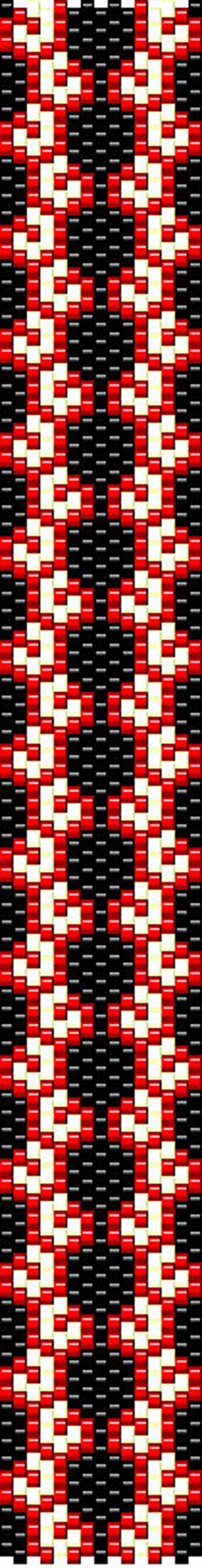 Peyote Bracelet Pattern for a Bead Bracelet Peyote Pattern - Etsy