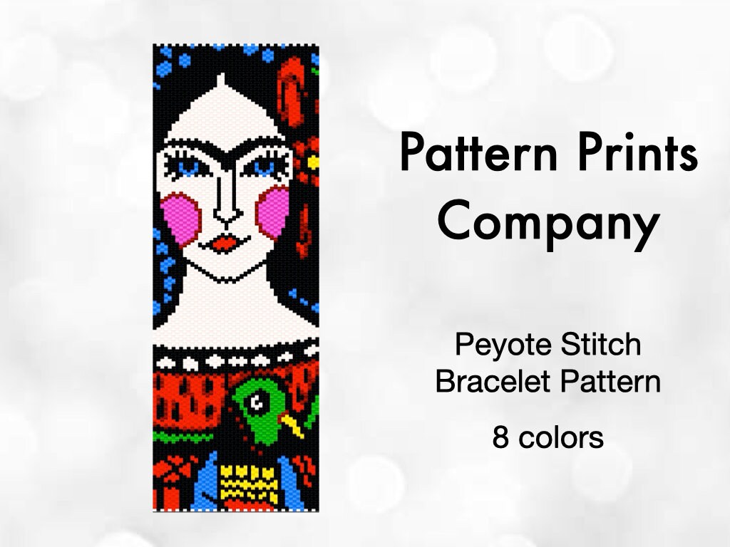 Even Count Peyote Bracelet Pattern, Peyote Bracelet Pattern, Peyote ...