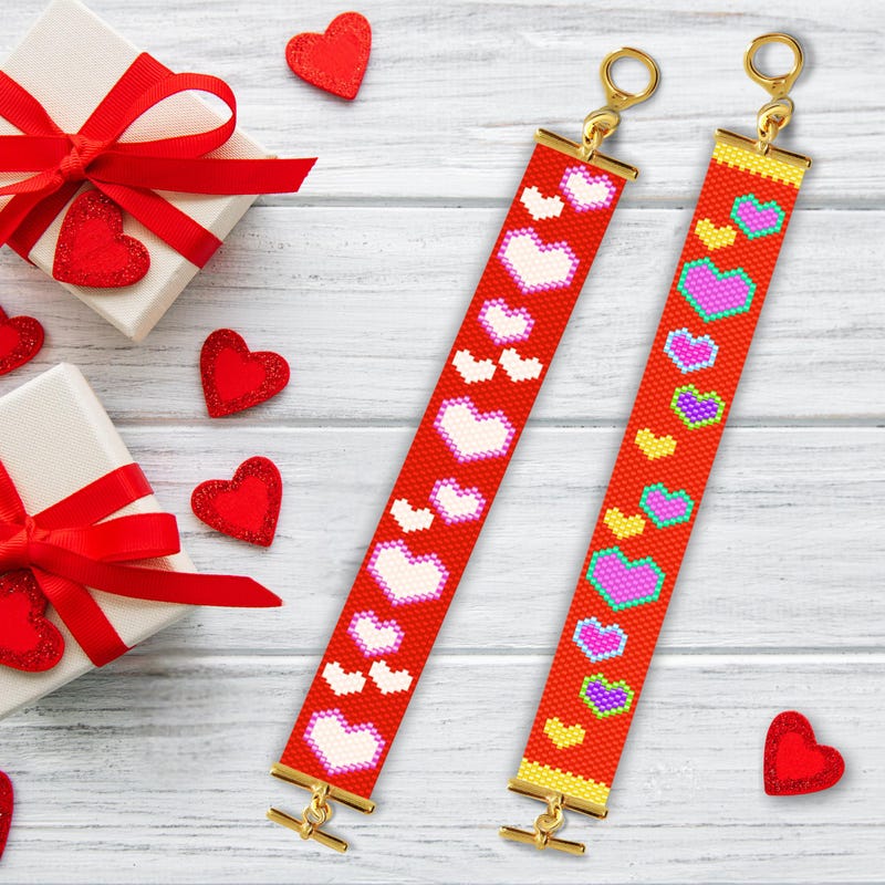 Heart Bracelet - Etsy