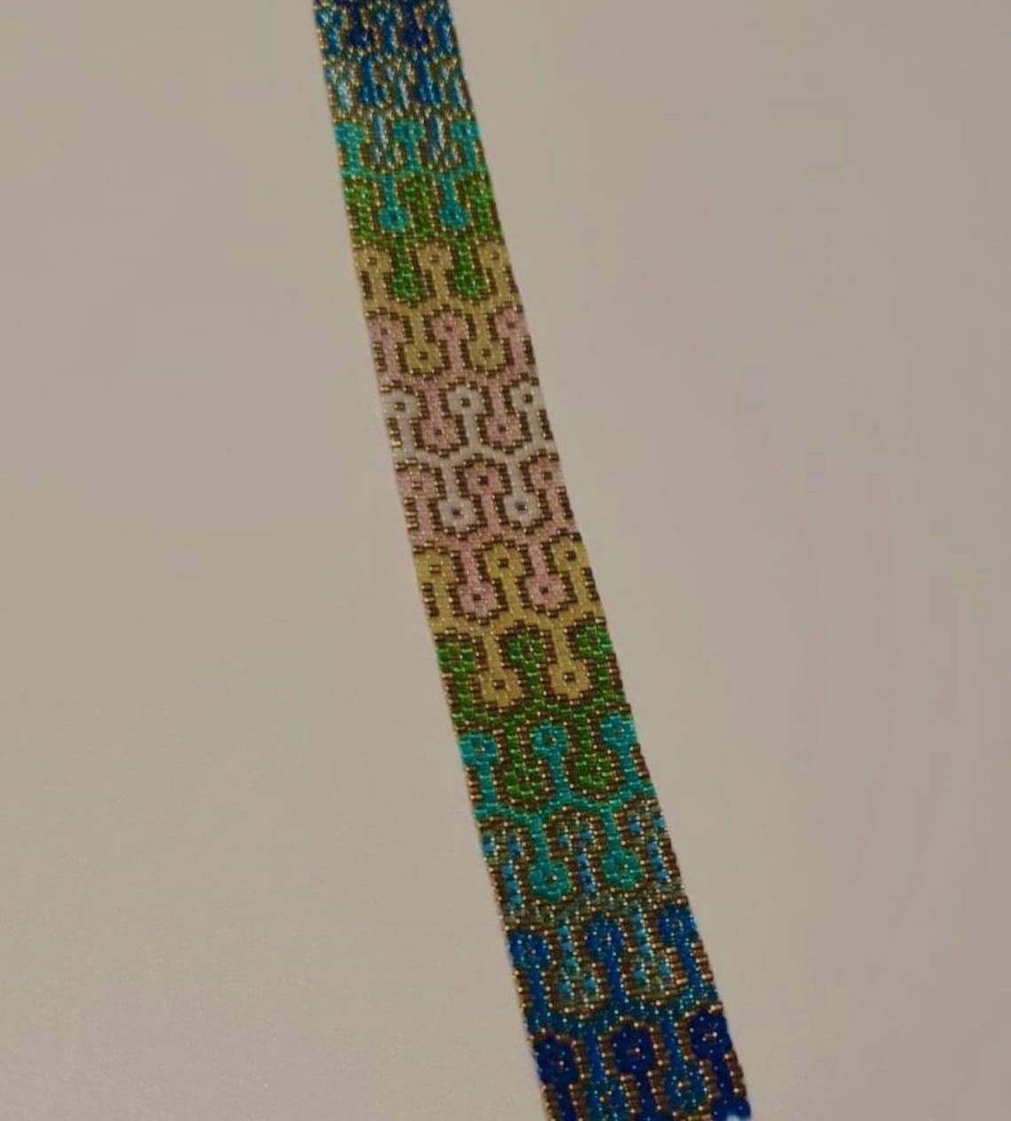 Peyote Bracelet Pattern for Bead Bracelet Peyote Stitch | Etsy