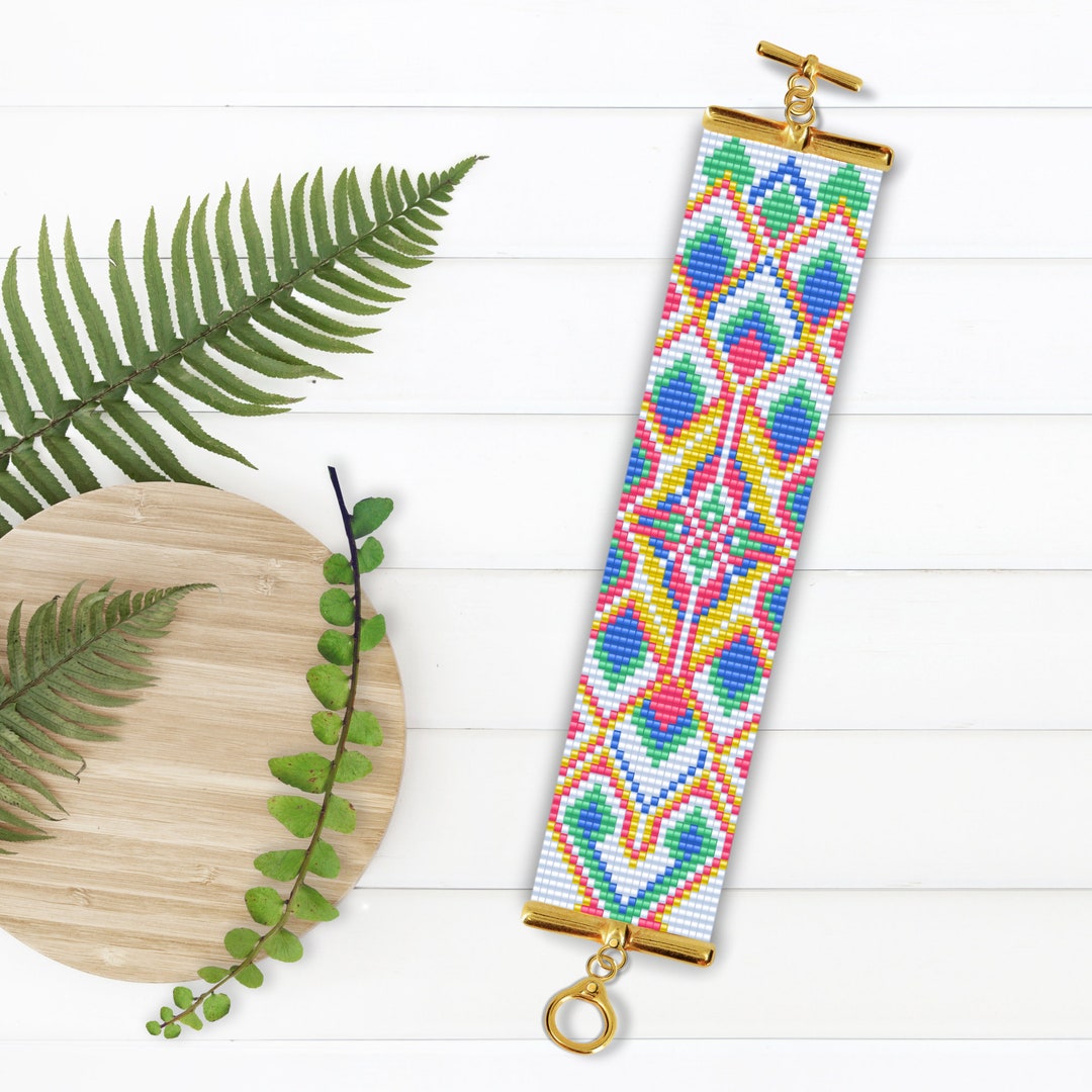 Rejuvenation Loom Bracelet Pattern, Loom Beaded Bracelet Bracelet ...