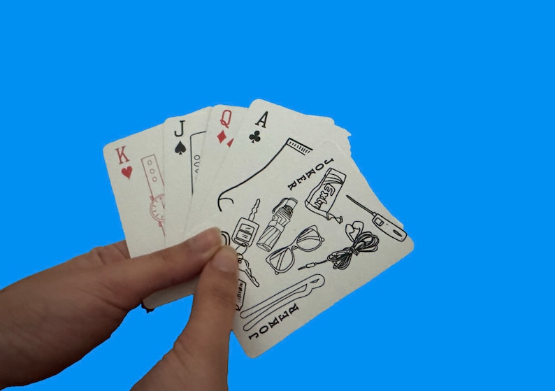 Custom Illustrated Playing Cards - Etsy