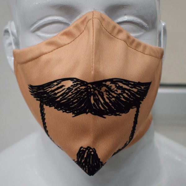 Mustache Goatee Mask - Etsy