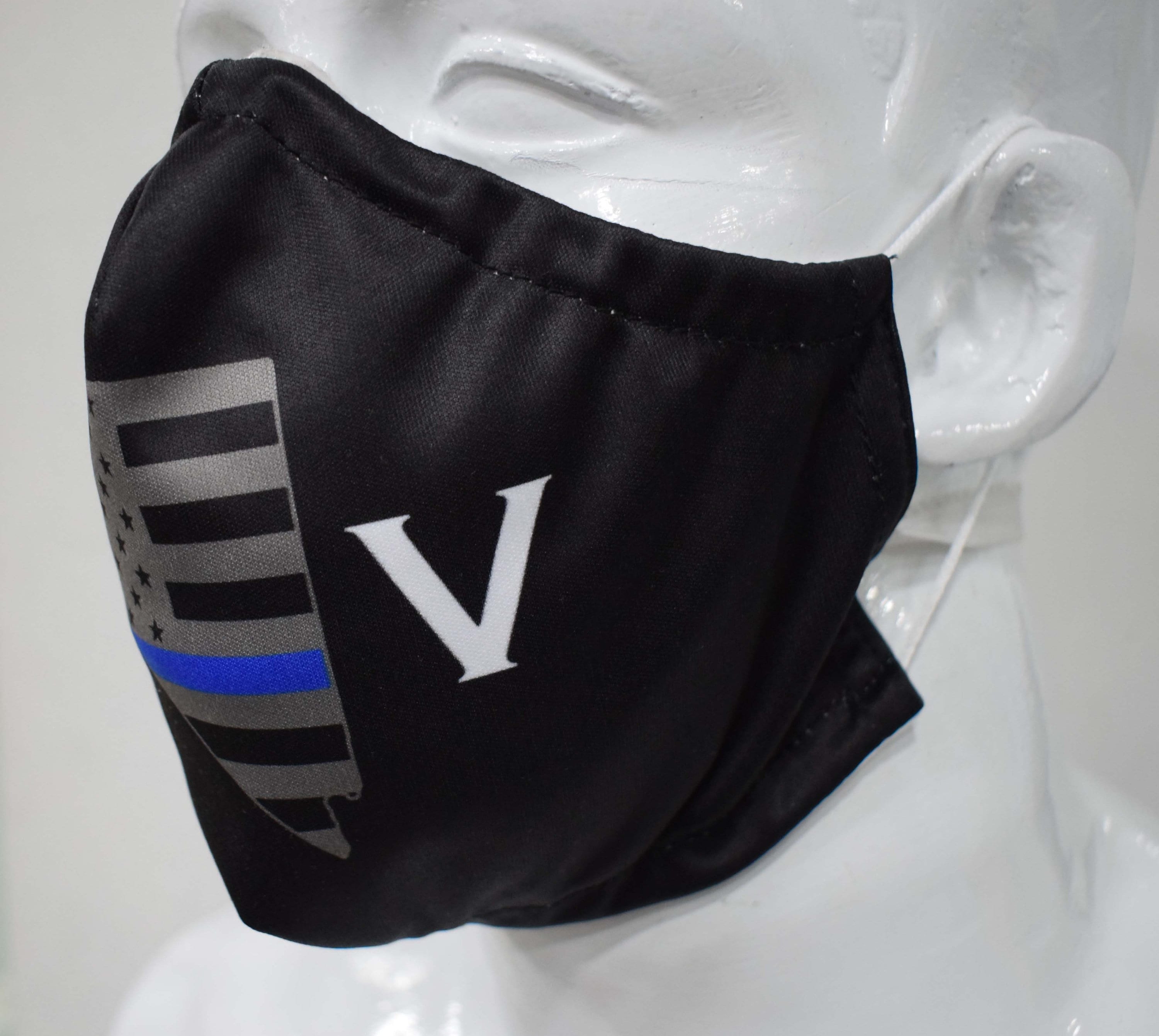 Nevada Blue Line State Flag Mask - Etsy