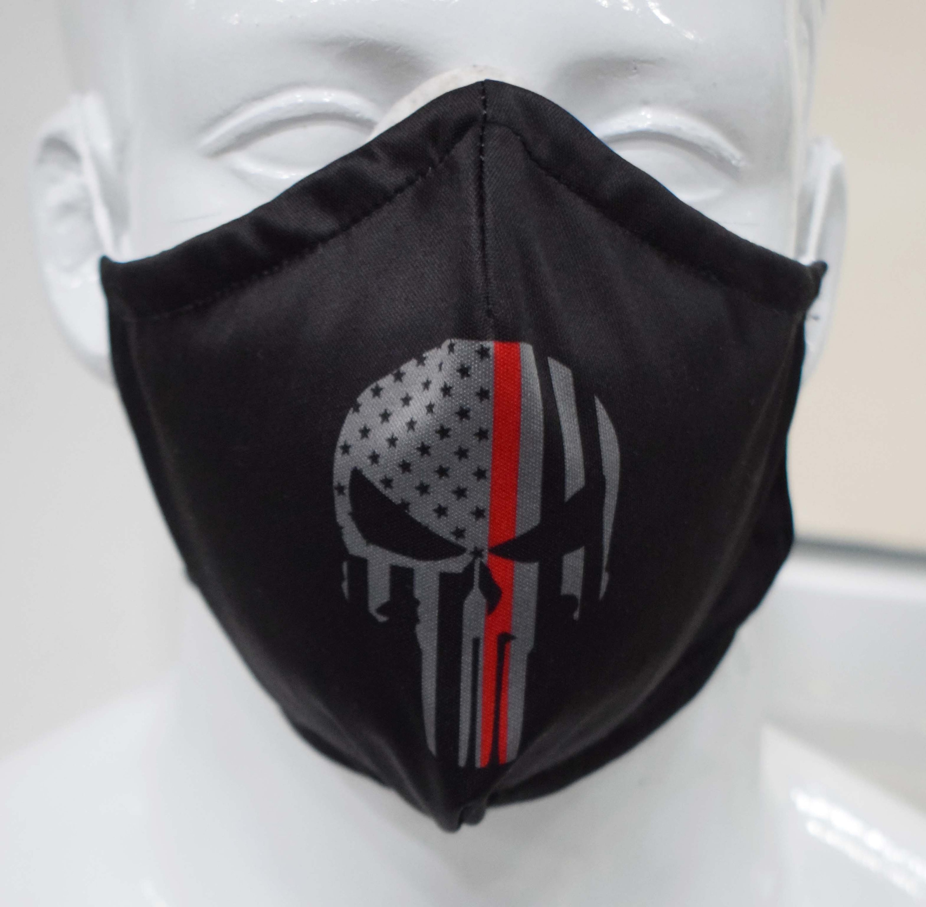 Punisher Red Line Mask - Etsy