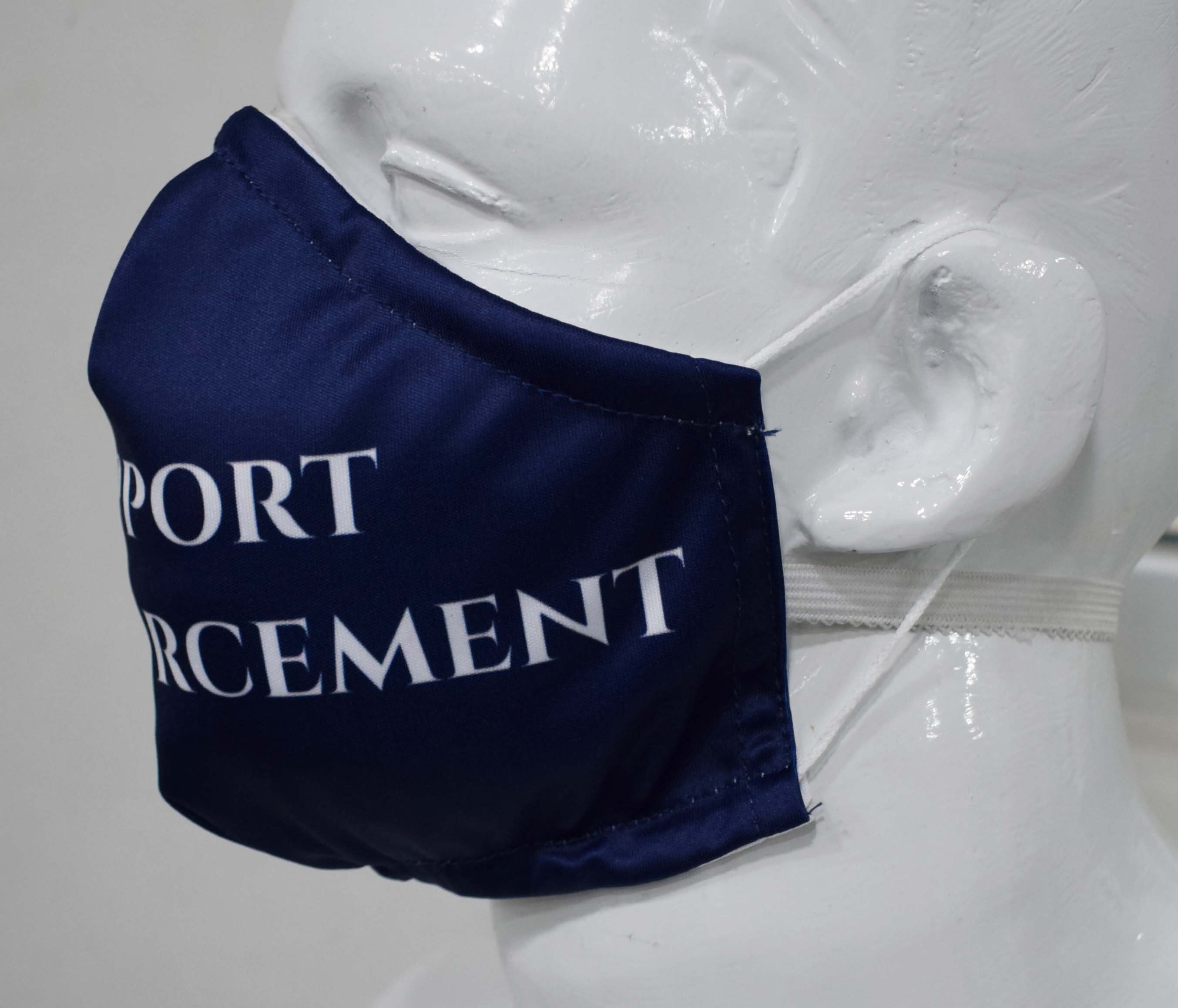I Support Law Enforcement Mask - Etsy