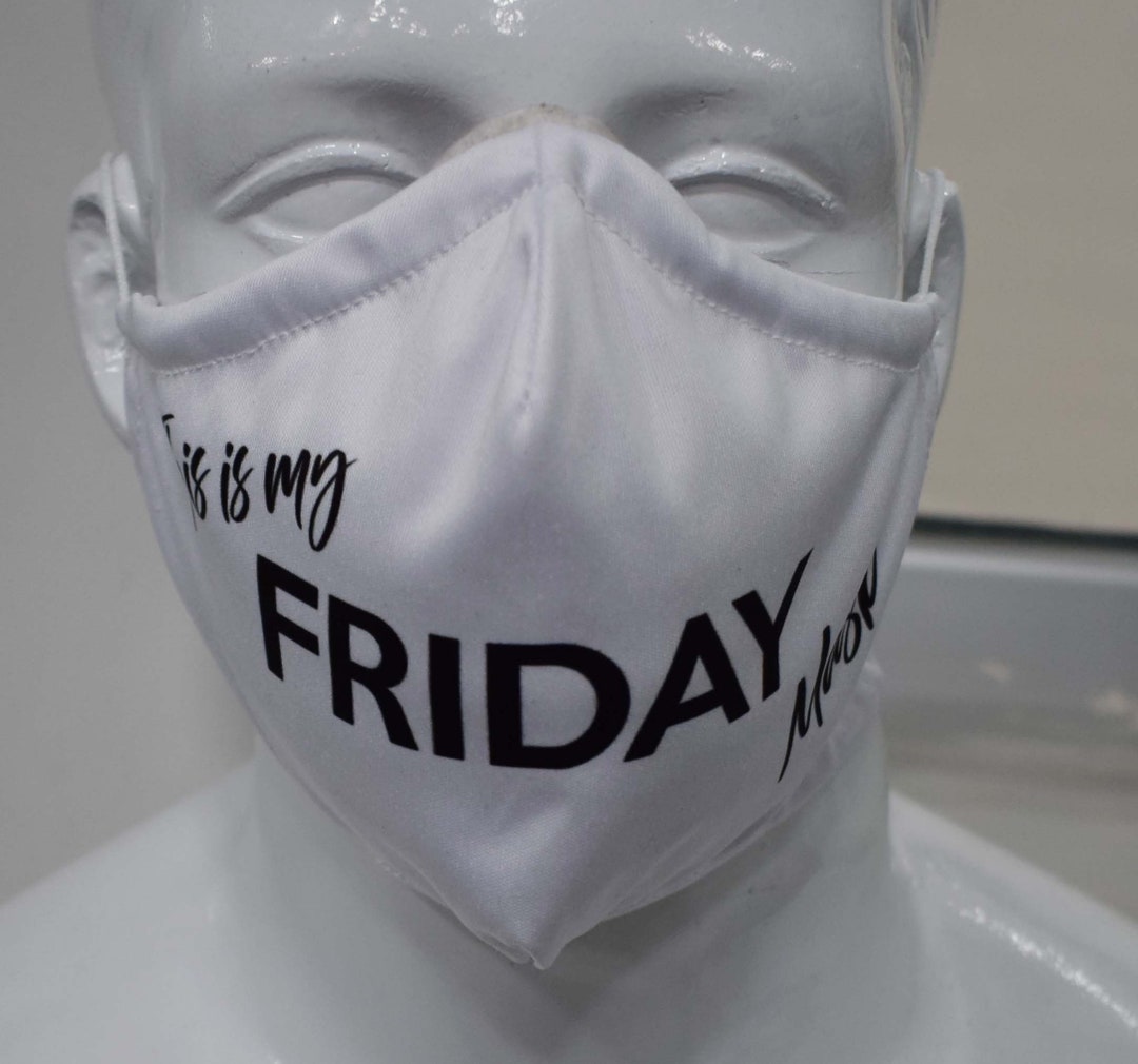 This is My Friday Mask - Etsy