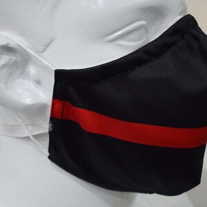 Thin Red Line Mask - Etsy