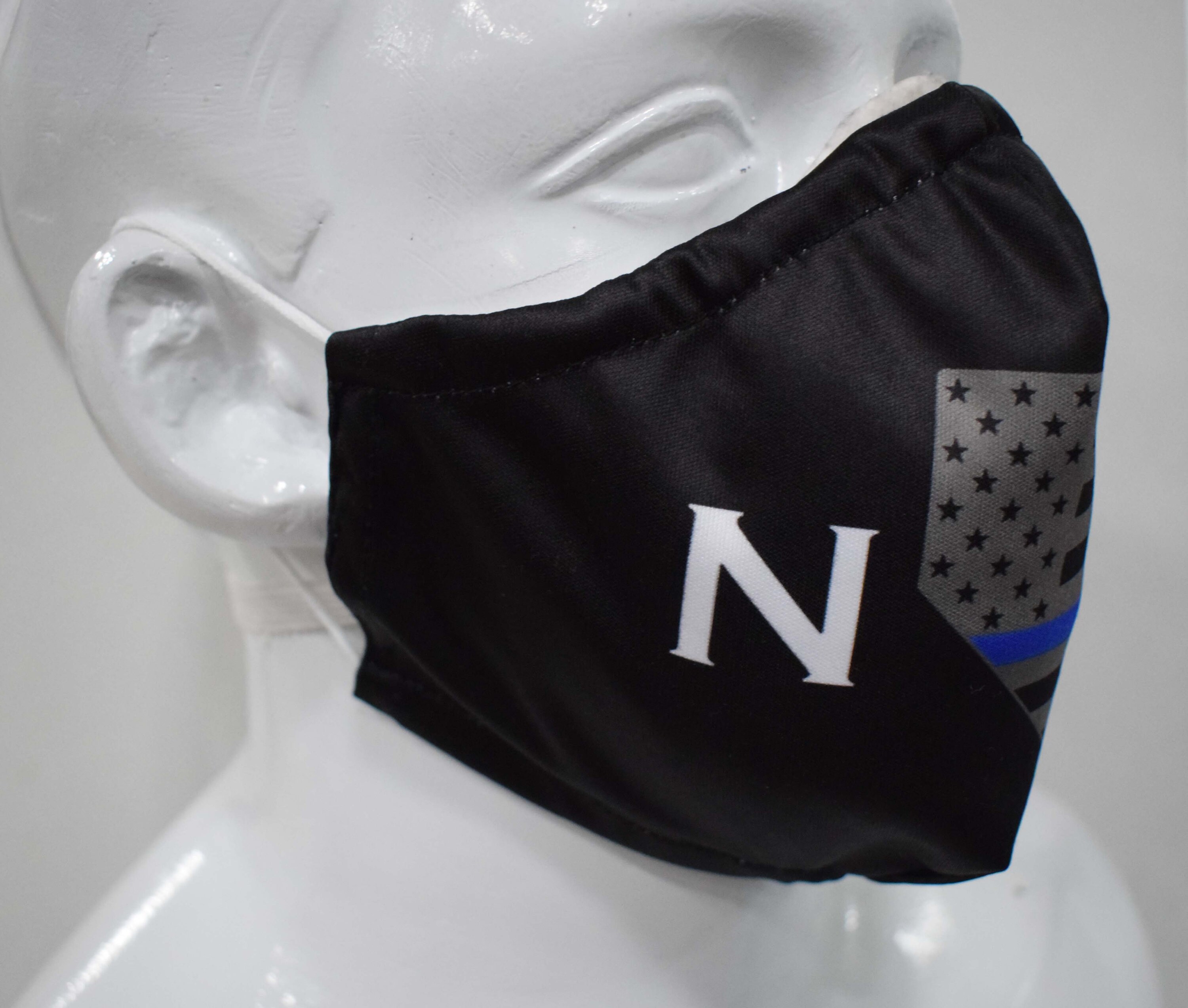 Nevada Blue Line State Flag Mask - Etsy