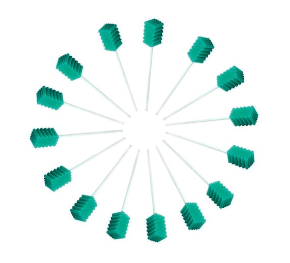 Oral Swab Disposable Swabsticks Toothettes Mouth Swabs Sponge | Etsy