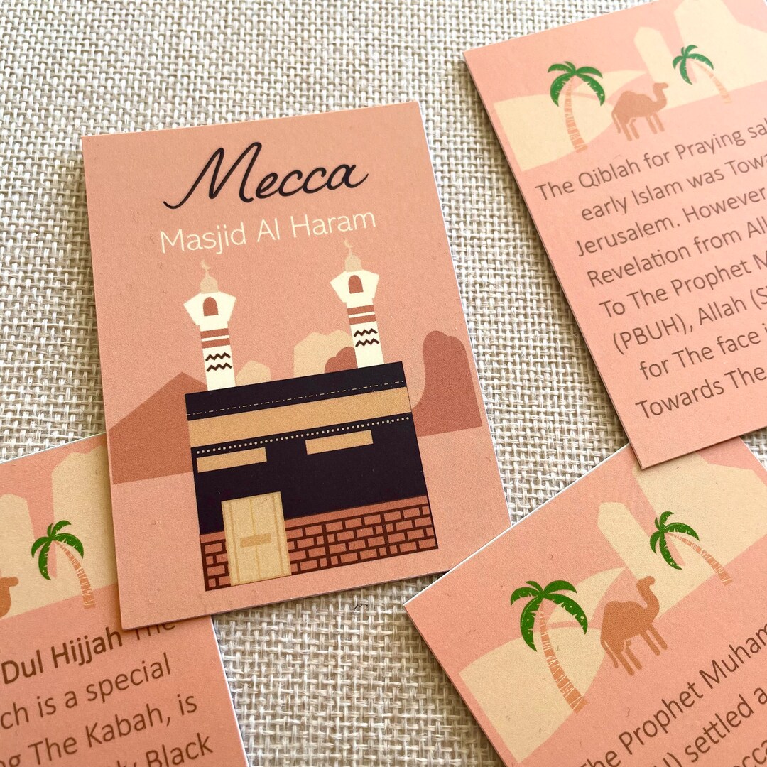 Mosque Flashcards Masjid Al Haram Masjid Al Nabawi Masjid Al Aqsa ...