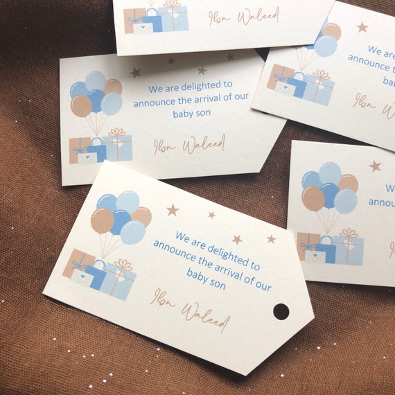 Personalised Baby Boy Tags Baby Girl Tags New Born Tags - Etsy