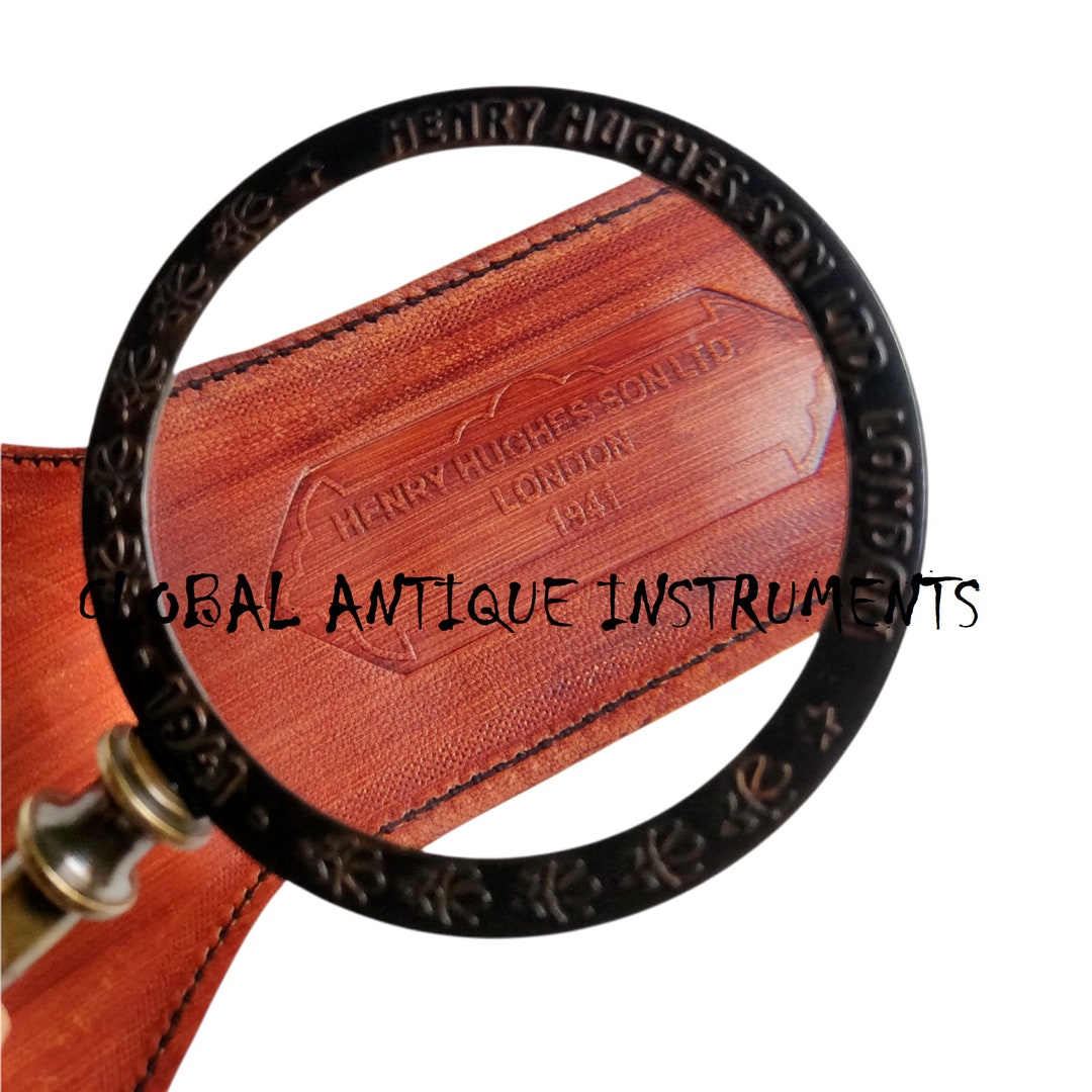 Engraved Brass Magnifying Glass, Nautical Gift Magnifier, Gift for ...