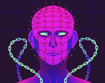 Hellraiser Art Print - Etsy