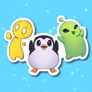 Meep Trio Sticker Bard League of Legends Stickers Snow Day Astronaut ...