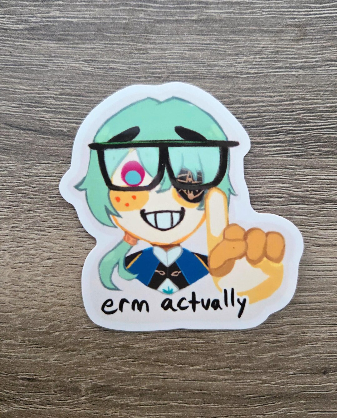 Anaxa Erm Actually Meme Sticker | Honkai Star Rail | HSR - Etsy