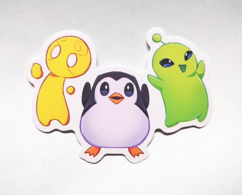 Meep Trio Sticker Bard League of Legends Stickers Snow Day - Etsy
