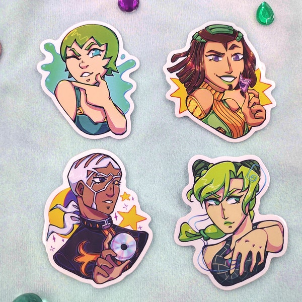 Jojo Bizarre Adventure Stickers - Etsy