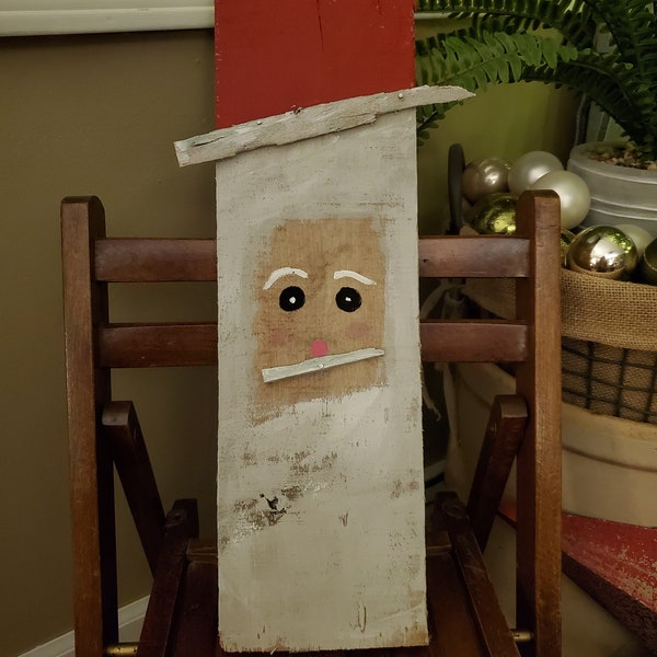 Pallet Santa - Etsy